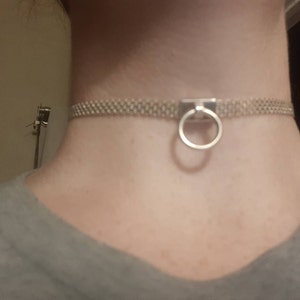 MICRO Solid 925 Sterling Silver Neck Cuff With o - Etsy