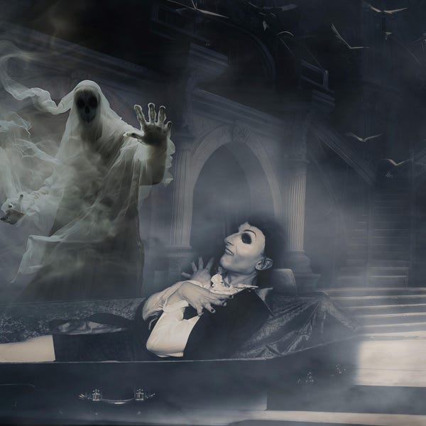 48 Paranormal Entities Overlays Clipart Collection • Spooky Graphics ...