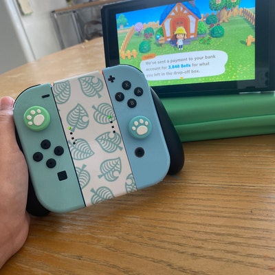 Nintendo Switch Skin Decal Green Leaf // High Quality Animal Leaf 3M ...