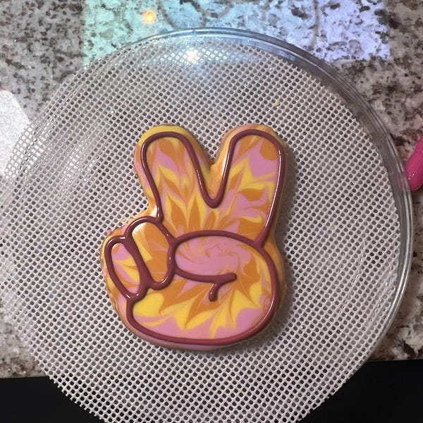 Peace Hand Cookie Cutter - Etsy