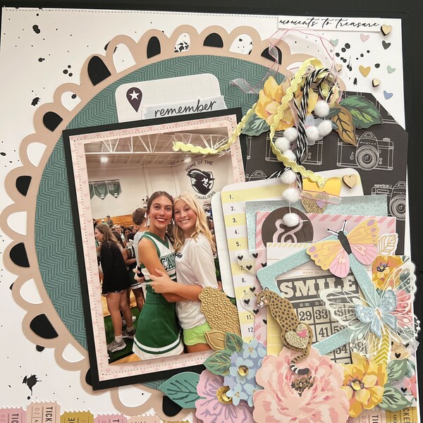 4th of July Parade/ Pre Made 12x12 Scrapbooking Page/ Premade Page ...