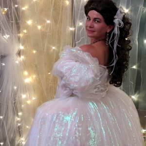 Sarah Labyrinth Wig Ballgown Jareth Brunette | Etsy