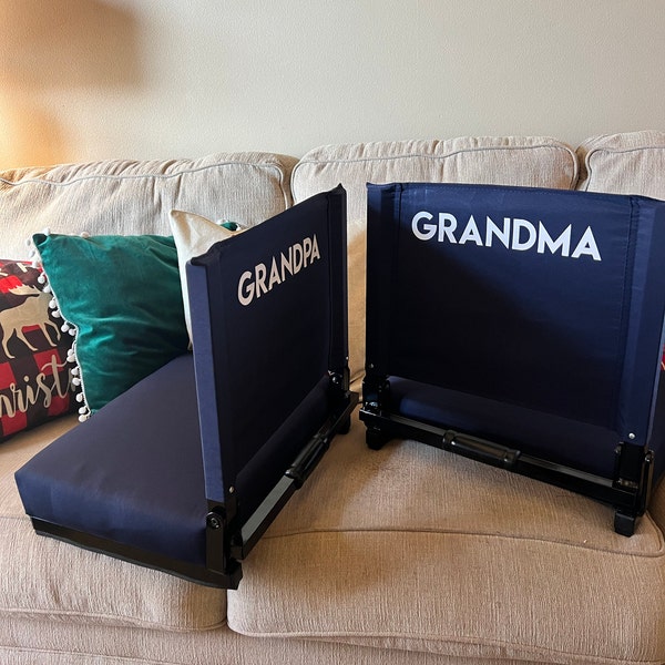 Custom Camping Chair Iron on Labels - Camping Labels // Fabric Chair ...