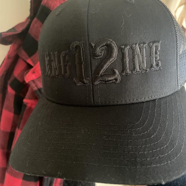 Free Personalization Custom Engine Fighter Station American Flag Hat ...