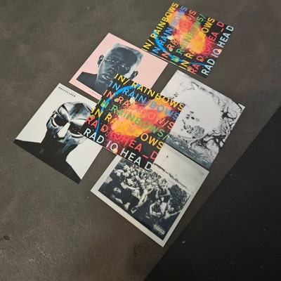 Custom Album Cover Sticker Pack Albums of Your Choice Gift for Music ...