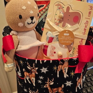 Teacher Room Teacher Gift Back to School Organizer Bin Storage Fabric ...