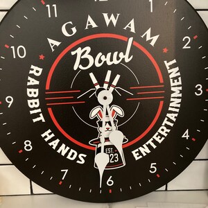 Heavy Metal Black Wall Clock 8 Sizes to Choose Made in USA - Etsy