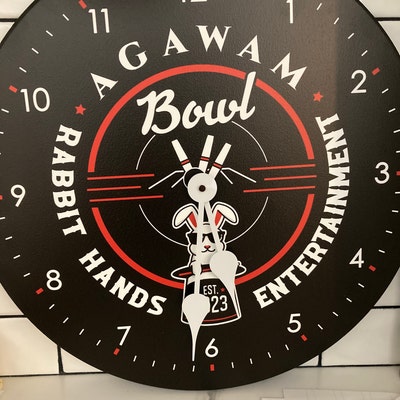 Carolina Red Wall Clock Large Wall Clock Choose From 8 - Etsy