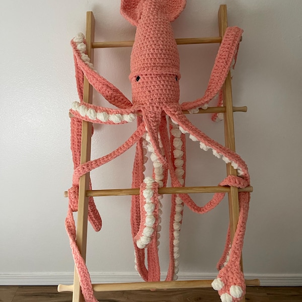Cal the Colossal Squid Pattern Crochet Pattern digital Download PDF - Etsy