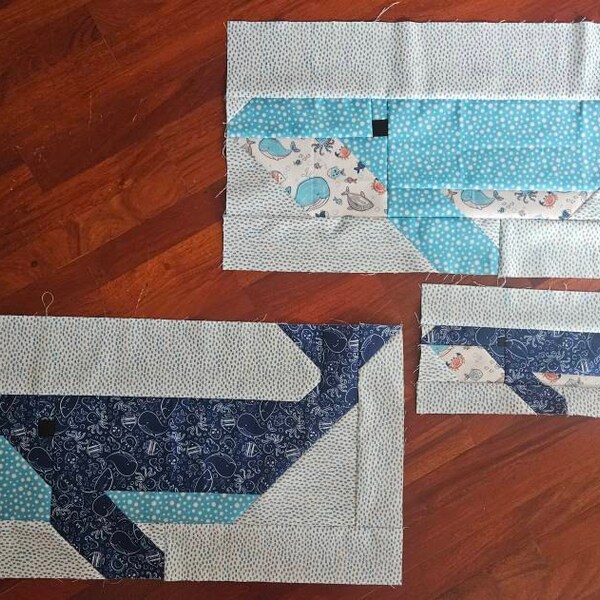 PDF Nautical Quilt Pattern - Whale Quilt Pattern - Etsy