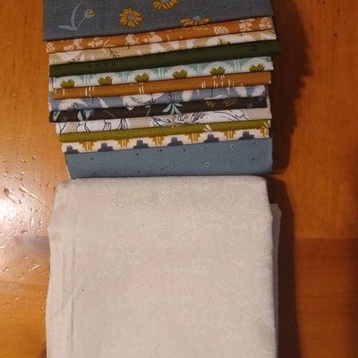 Curated Fat Quarter Bundle 12 Fat Quarters Hand Selected Art Gallery Fabrics and Cotton Steel ...