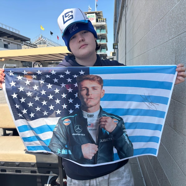 Logan Sargeant Formula 1 Flag - Williams F1 Racing Merchandise ...
