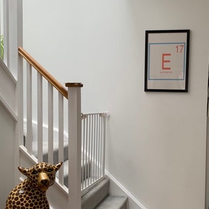 E8 Dalston Art Print, Postcode Art Print, London E8 Postcode, Minimal ...