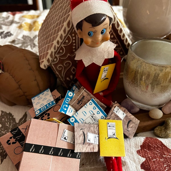 Christmas Elf Sized Elfazon Envelopes amazon Elf Prop Idea Digital ...