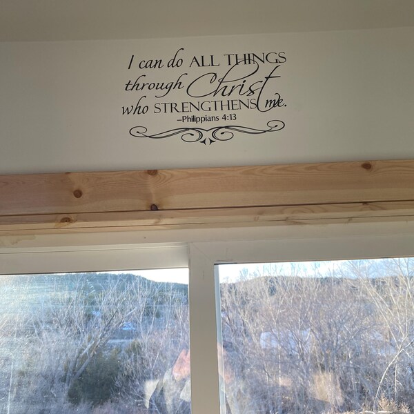 Our Father Lords Prayer Vinyl Wall Decal Sticker Religious God ...