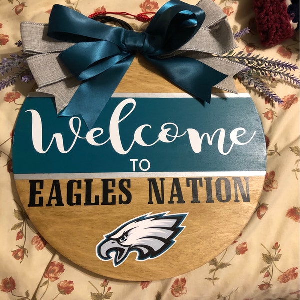 12" Las Vegas Raiders Wood Sign Football Door Sign NFL Wreath Football ...