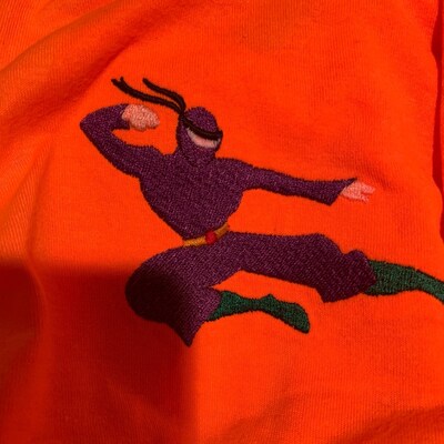Ninja Embroidery Design. Ninja Machine Embroidery Design. Mini Ninja ...