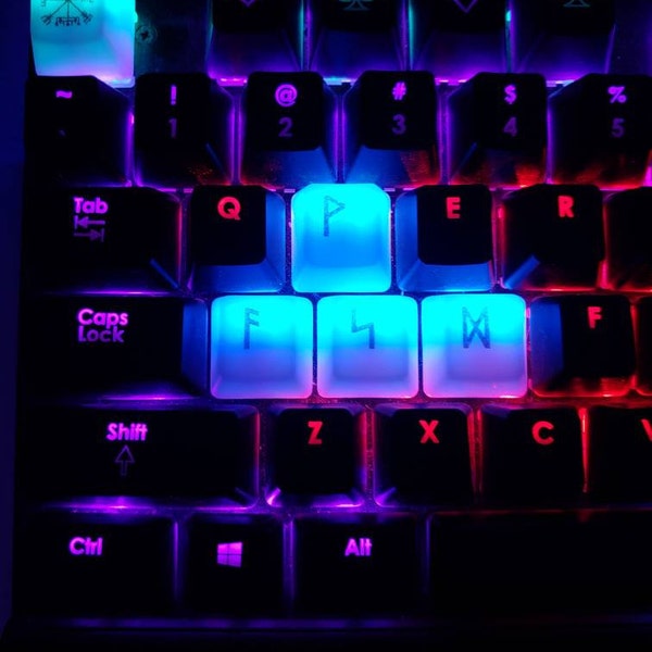 Rune Keycap Set, Elder Futhark Runes - Etsy