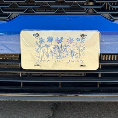 Jesus Loves You, Christian License Plate, Car Accessories, Car Tag ...