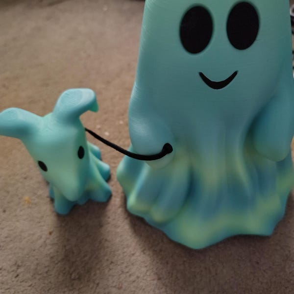 Ghost Walking Dog - Etsy