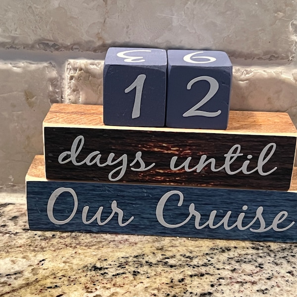 Cruise Vacation Countdown, Days Until, or Optional (weeks Until), Our ...