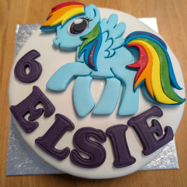 10pcs Blue Butterfly Cake Topper Set With Wire Sticks and Glue Dots ...