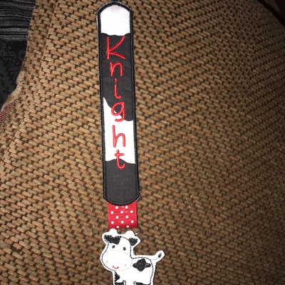 Cow Pacifier Clip: Baby Boy, Farm Animal, Country Boy, Personalized ...