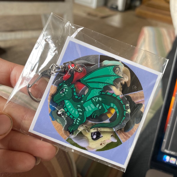 Wings of Fire Keychains - Etsy