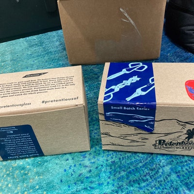 FANCY Wobble Glass, Handmade Beer/whiskey/wine Glassware - Etsy