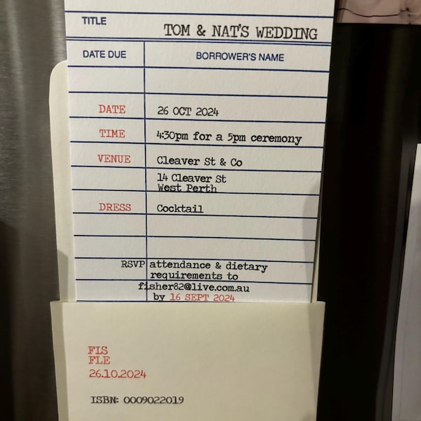 Library Card Date Due Slips/checkout Out Cards With Library Book ...
