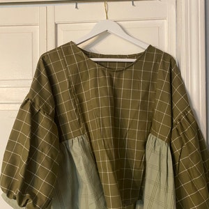 Collage Gather Top PDF Sewing Pattern - Etsy