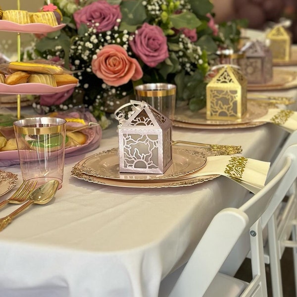 Favor Box 3D SVG Template Sun Gift Box Fairy Tales Grimm Brothers Girl ...