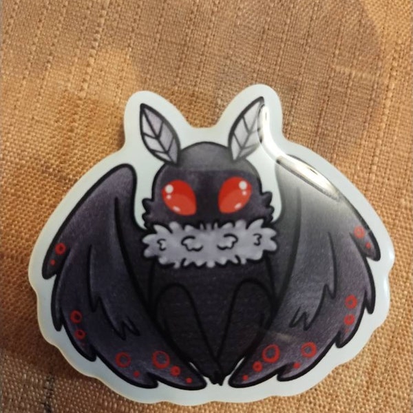 Mothman Car Decal - Vinyl Decal - Car Decal - Cryptid Decal - Etsy