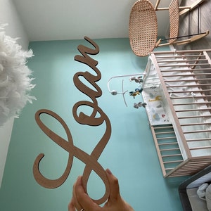Prénom en bois à personnaliser décoration murale pour - Etsy France