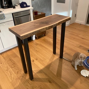 Metal Table Legs Post Style Adjustable Feet Choose your | Etsy