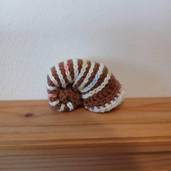 Little SNAIL Goes Back Into His Shell Crochet PATTERN - Etsy