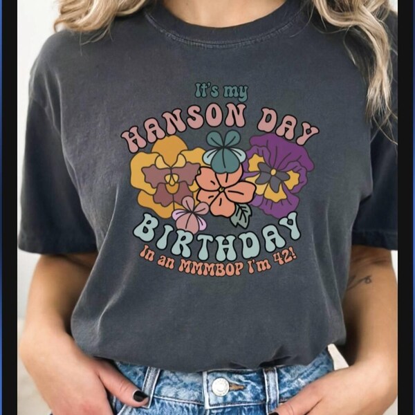 Hanson Shirt | Iced Coffee and Hanson Tee | Hanson Band | Gift for ...