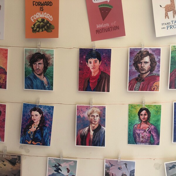 MORGAUSE PRINT 6x8 (A5) | Merlin Artwork - Etsy