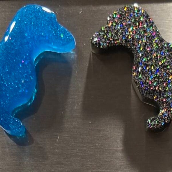 Dachshund Christmas Ornament, Wiener Dog Tree Ornament, Resin Dog ...