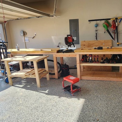 Basic Table Saw Outfeed / Assembly Table / Workbench Digital Build Plans / DIY Woodworking - Etsy