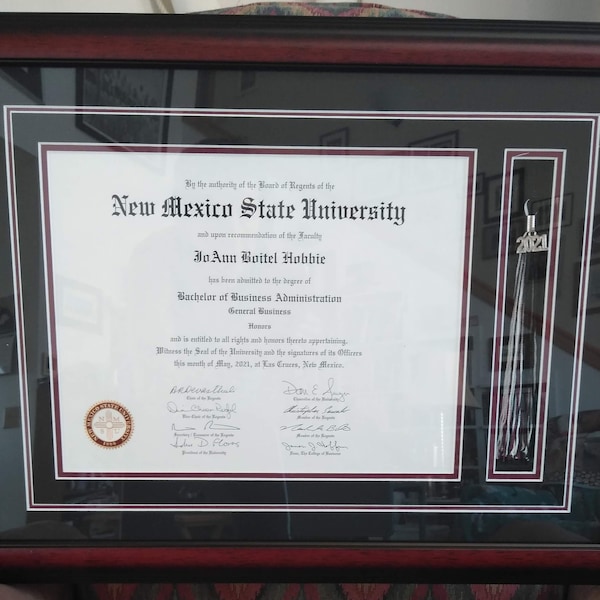 University Diploma Frame, College or High School Graduation Gift for ...