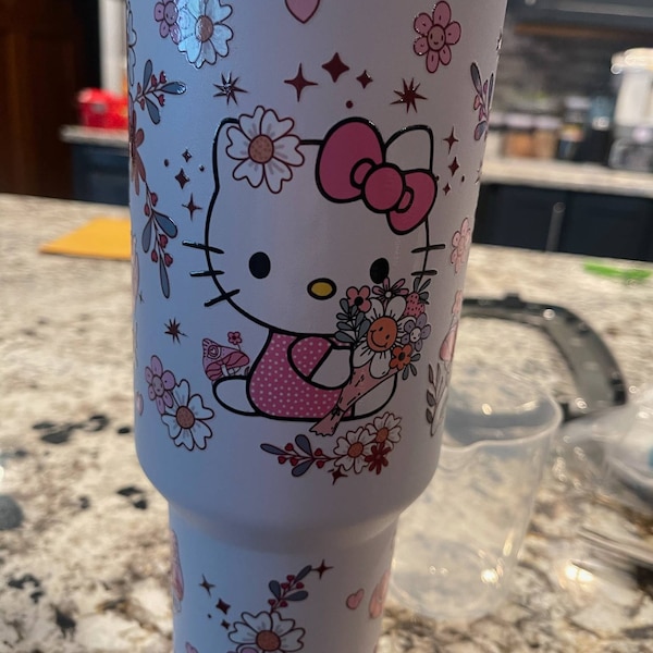 20oz Stainless Steel Mini Stanley Style Tumbler With Grippy Handle ...
