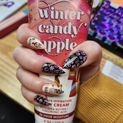 Cats Fake Nails, Press on Nails, False Nails, Faux Nails. Cat Lovers ...