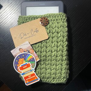 Kindle Flower Pouch Crochet Pattern Pdf File - Etsy