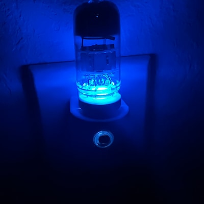 12AX7 Style Vacuum Tube LED Night Light 3 Colors Ham Radio TV Guitar ...