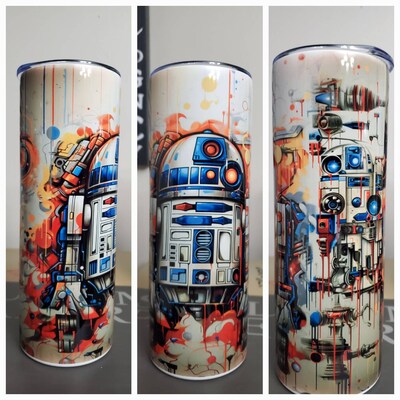 Pickle Rick Wrap Rick and Morty Digital Art Tumbler Full Wrap 20 Oz ...