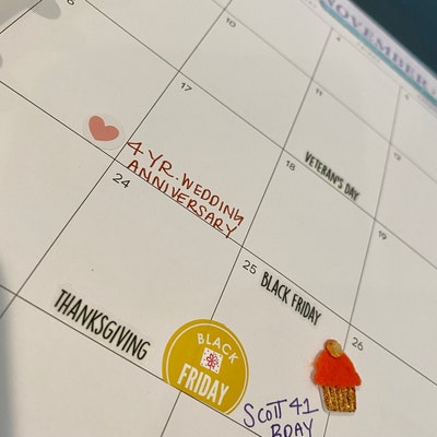 Holiday Planner Stickers, Holiday Reminder Labels for Planners ...