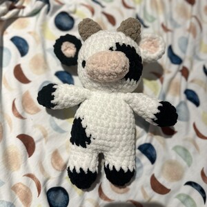 Cow Plush Crochet Pattern Cow Pattern Baby Cow Amigurumi PDF Crochet ...