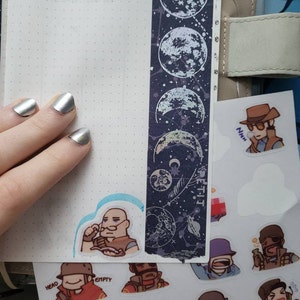 TF2 / Clear Sticker Sheet - Etsy