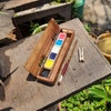 Handmade Wooden Pocket Gouache Paint Box - Etsy